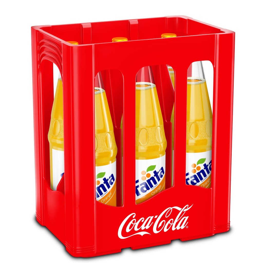 Fanta Orange 6x1,0l. Glas - aurich`s Getränke Lieferservice